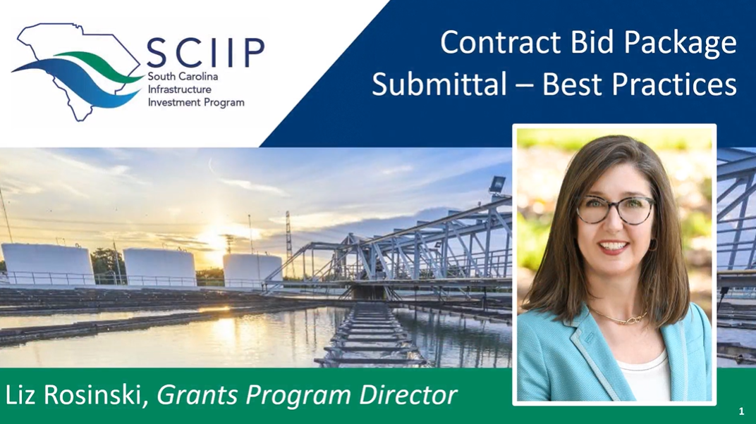 SCIIP Implementation – South Carolina Rural Infrastructure Authority