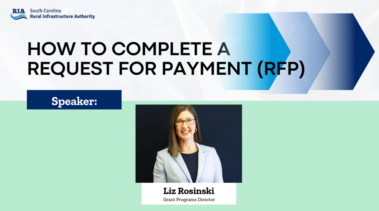 SCIIP Implementation – South Carolina Rural Infrastructure Authority